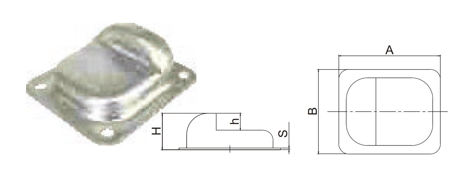 250S - Koncový doraz želva k přišroubování | Epohony.cz